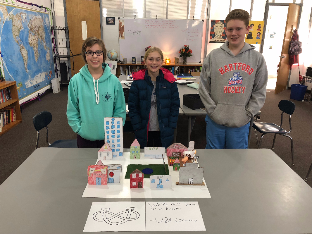 Fraser Woods Montessori School | Middle School: Focus on Utopia Projects