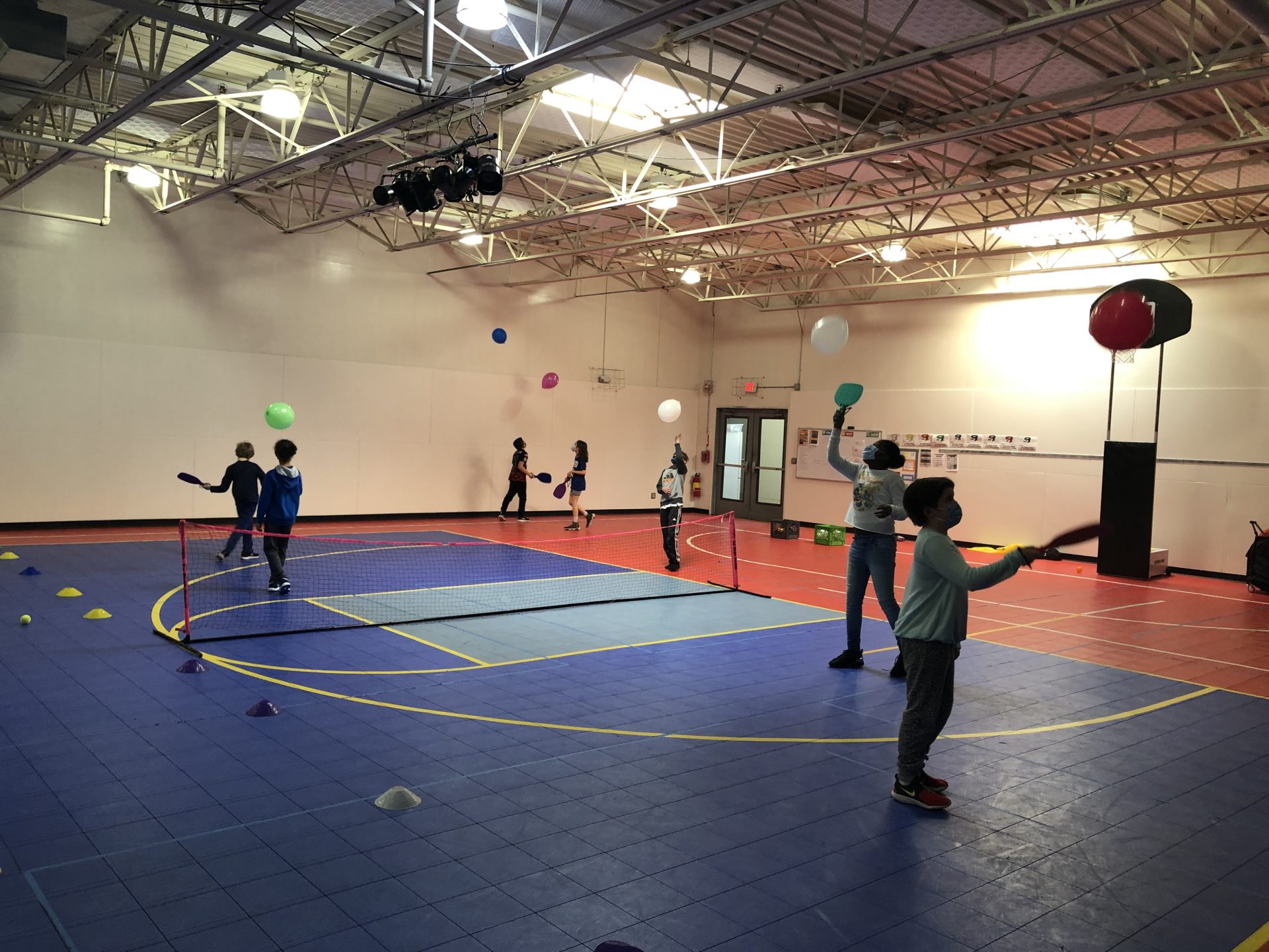 Fraser Woods Montessori School | Fun with Pickleball in PE Class!